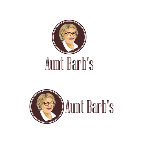 Designs | Design a warm, humorous, and inviting logo for Aunt Barb's ...
