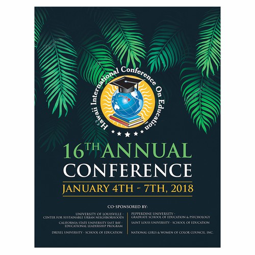 Conference Program Cover Needed! | Postcard, flyer or print contest