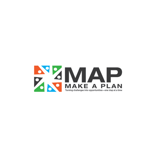 Designs | Logo literally symbolic of acronym "MAP" or the purpose of ...