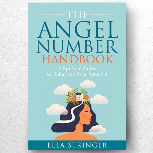 Designs | Ebook cover for book on angel numbers | Book cover contest