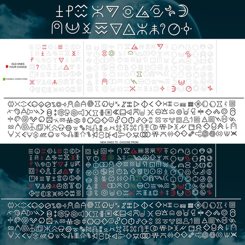 Designs | Creating a wing dings font based on a good template! | Other ...