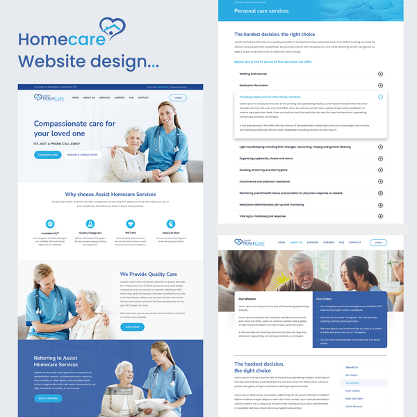 Make home page design better than our competitor's home page | Web page ...