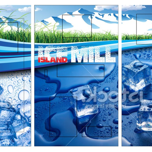 Create a vinyl wrap for a ice vending machine | Other design contest