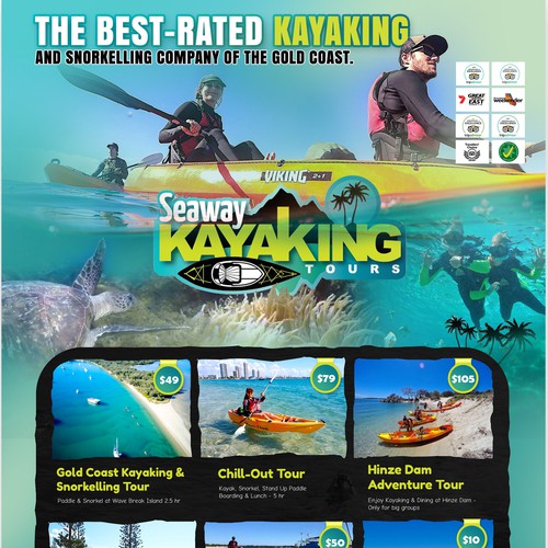 Designs | Flyer to incentive viewers to adventure themselves with us in ...