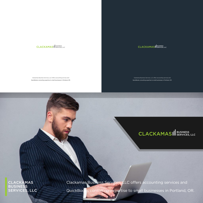 Clean, professional business services logo | Logo design contest