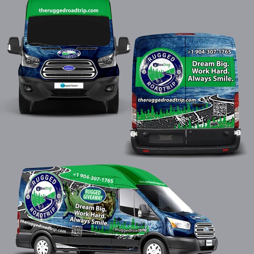 Designs | Rugged Roadtrip | Car, truck or van wrap contest