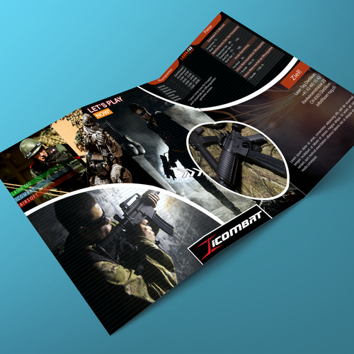 Brochure for laser-tag business | Postcard, flyer or print contest