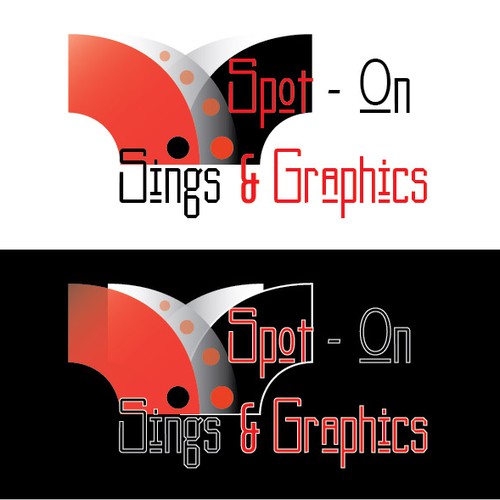 Logo Design for Spot-On Signs & Graphics | Logo design contest