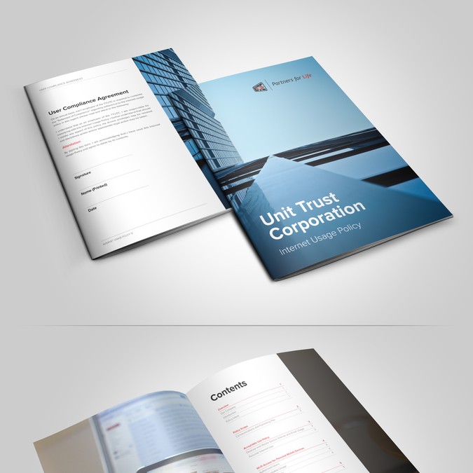 Superb editorial design needed for corporate policy document | Other ...