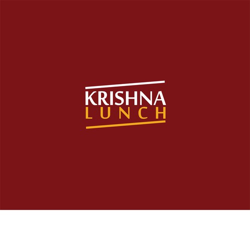 Create a youthful and modern logo for Krishna Lunch | Logo design contest