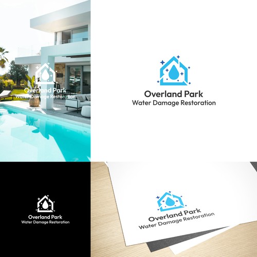 Designs | New Logo for Start up: Home Service: Water Damage Restoration ...