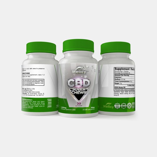 Looking for an EPIC & SEXY CBD Gummy Label Design! | Product label contest
