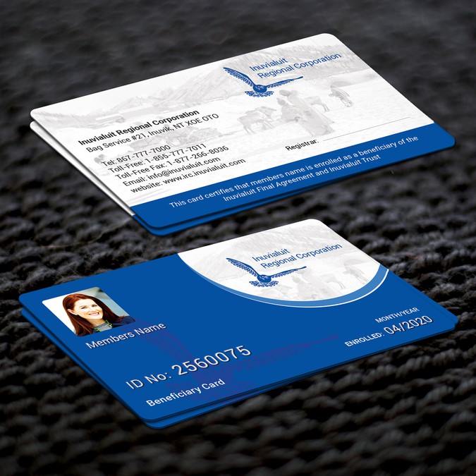 Designing Beneficiary Membership Cards | Business card contest