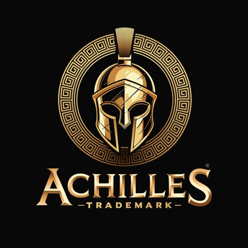 Designs | Logo for 'ACHILLES TRADEMARK' (Black / Gold Spartan style ...