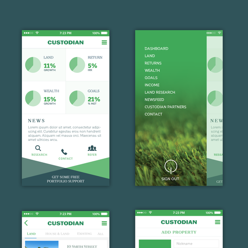 Create the graphic design elements to make our App Amazing | Other web ...