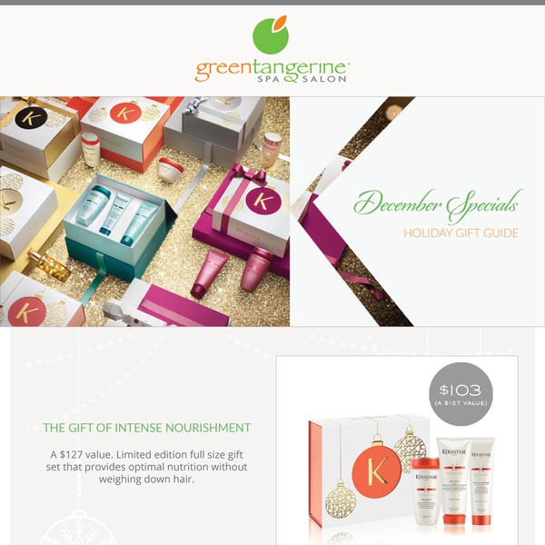 Email template design for salon & spa! | concours de Modèle d'e-mail ...