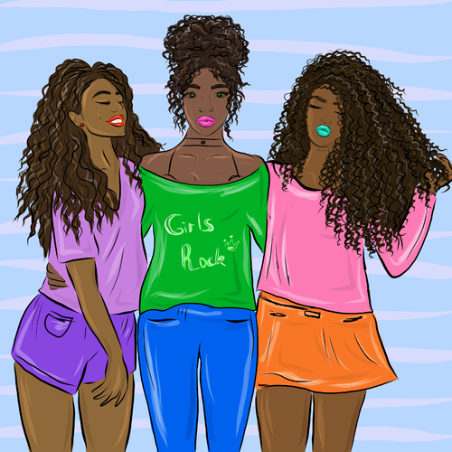 Black Cartoon Friends