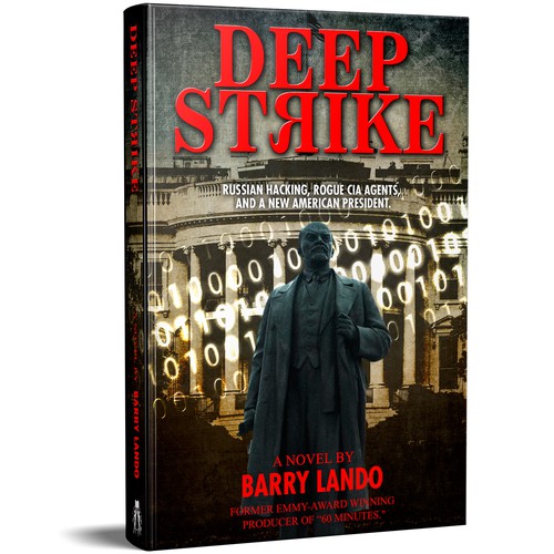 Design fiction book cover about hacking of US Election | Book cover contest