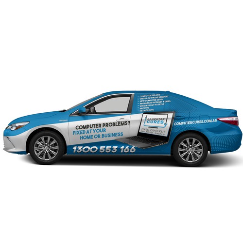 Design a world class Car Wrap for Computer Repair and IT Support ...