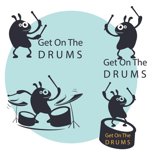 Design inspirational fun logo for video based drum lesson website Get ...