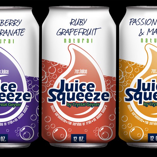 Crystal Geyser's Juice Squeeze Can Design Project 2013 | Other ...