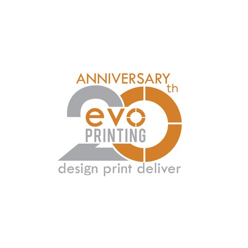 Designs | Sleek, creative logo for our company's 20 year anniversary ...