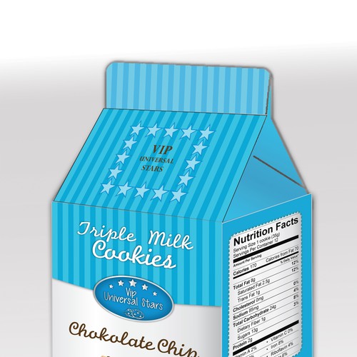 Designs | TRIPLE MILK COOKIES. | Product packaging contest