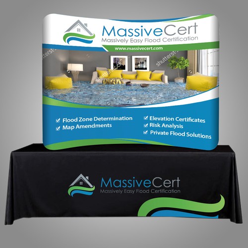 Designs | Design a killer booth for a Flood Disaster support company ...