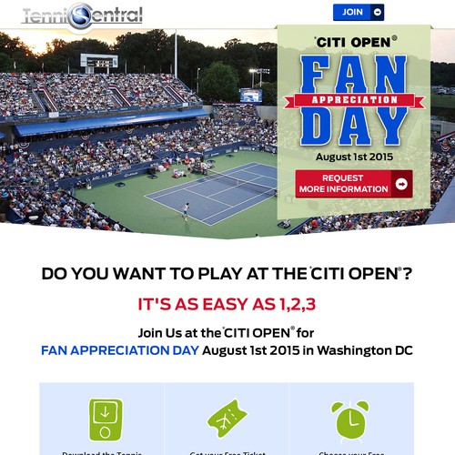 Designs | Fan Appreciation Day Landing Page | Landing page design contest