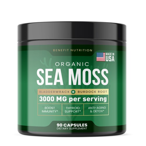 Designs | Concept Design For Supplement - Front Label | Product ...