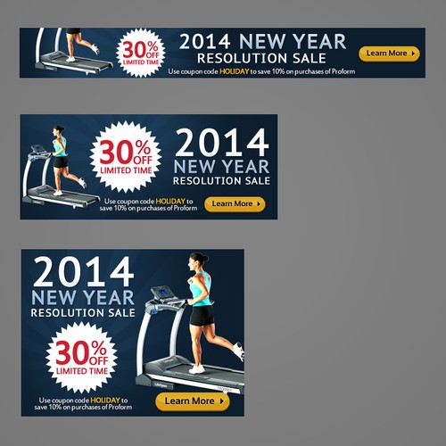 Sports and Fitness Banners | Banner ad contest