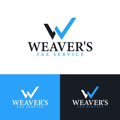 Designs | Weaver's Tax Service Logo and Business Card | Logo & business ...