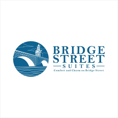 Designs | Design Bridge Street Suites logo with the iconic keystone ...