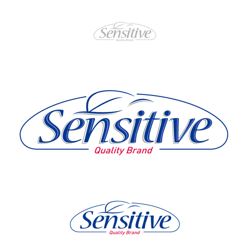Create a new, tridimensional logo for brand SENSITIVE | Logo design contest