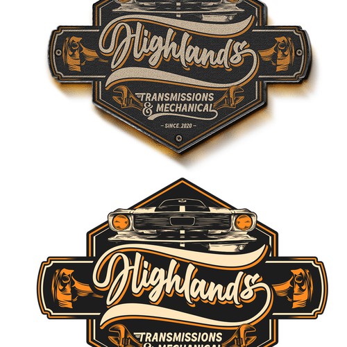Vintage Mechanic Logo