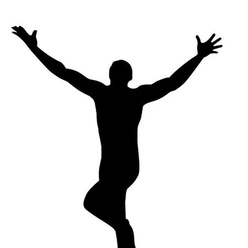 Express the emotion of the 'winning man' | Logo design contest