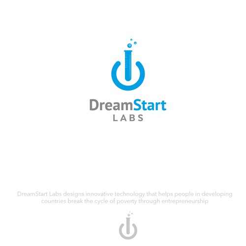 DreamStart Labs Logo - innovative new tech startup empowering people in poverty | Logo design ...