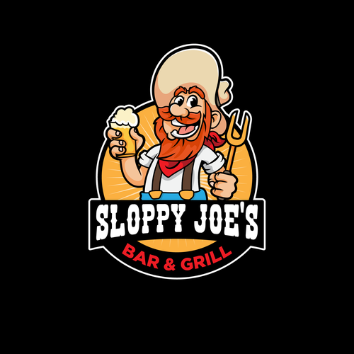 Designs | SLOPPY JOES' BAR & GRILL NEED GREAT FUN LOGO | Logo design ...