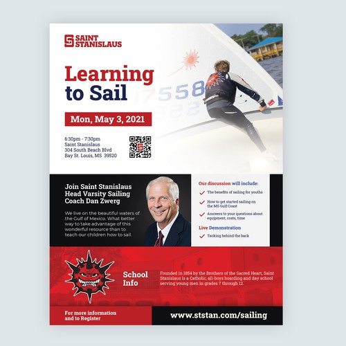 Designs | Dazzling Flyer to Promote Upcoming Sailing Presentation ...