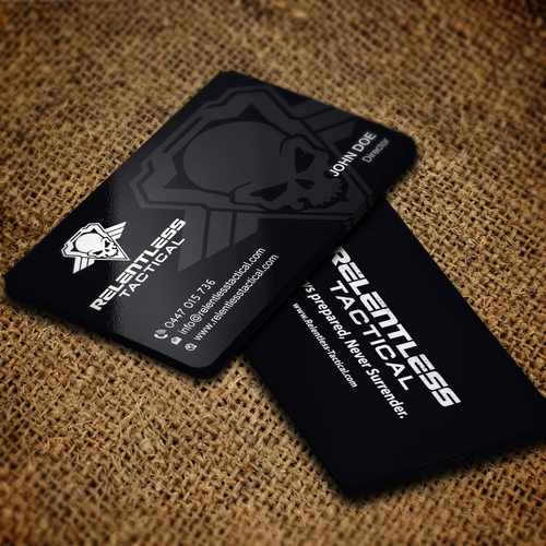 Business Card Design contest for Tactical Brand | Business card contest