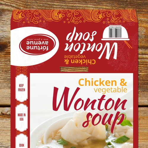 Wonton Soup - Design Revamp | Product packaging contest