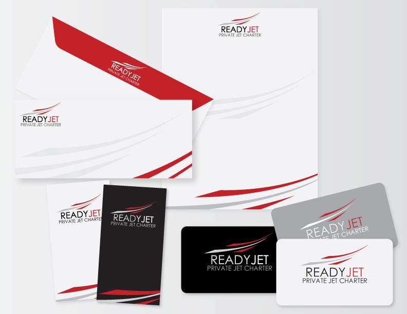 Logo Design for ReadyJet Private Jet Charter | Logo design contest