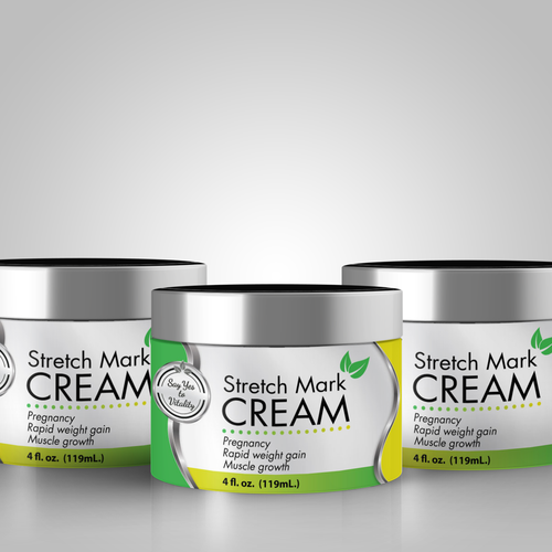 Create a luxurious yet easy to read label for a professional Stretch ...