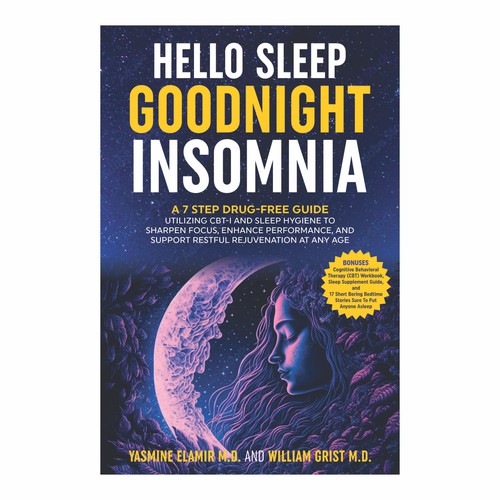 Designs | Sleep Book Cover Needed | Book cover contest