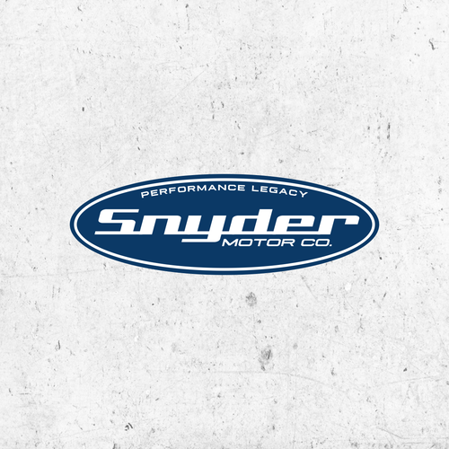 Designs | Create a Timeless Logo for Snyder Motor Company: Celebrating ...