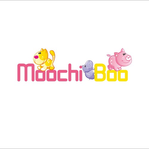 logo for Moochi Boo | Logo design contest