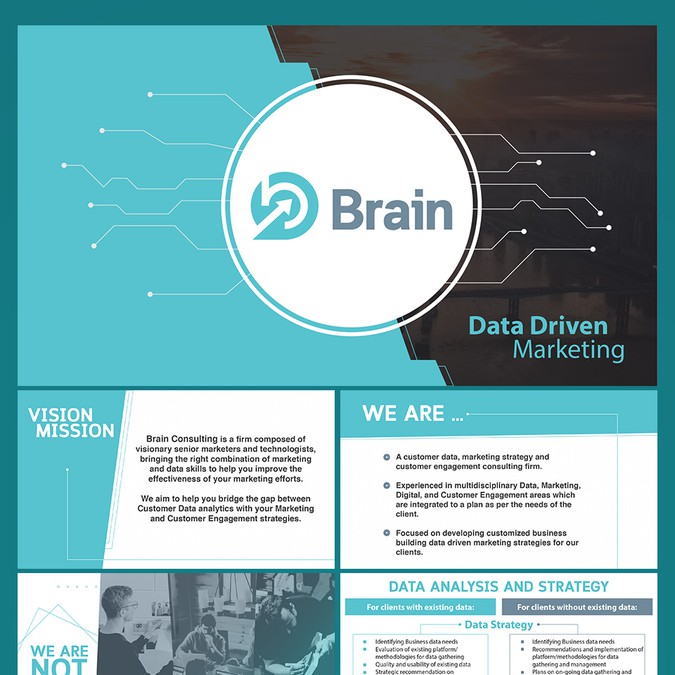 Design a Credentials Presentation for innovative Consulting Firm ...