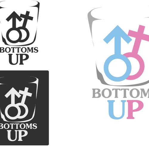 Help Bottoms Up Shot Glasses with a new logo | Logo design contest