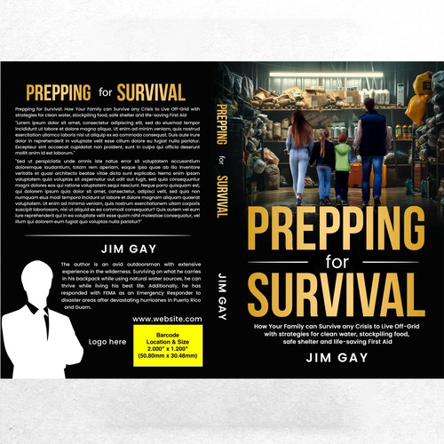 Designs | How to Survive Grid-Down Disasters | Book cover contest