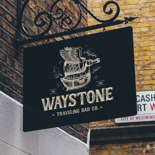 Designs | Design a rustic, bespoke logo for an artisan mobile bar ...